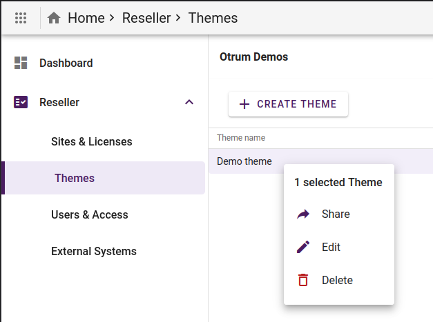 Theme Providers | Hub - Documentation Portal